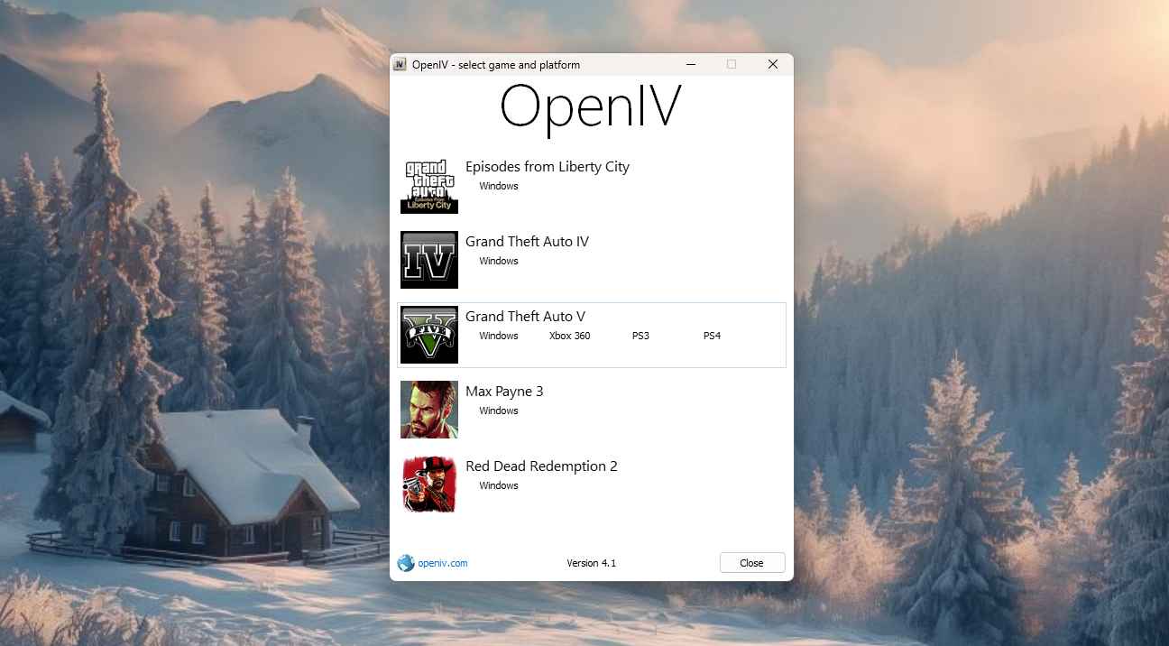 OpenIV Program